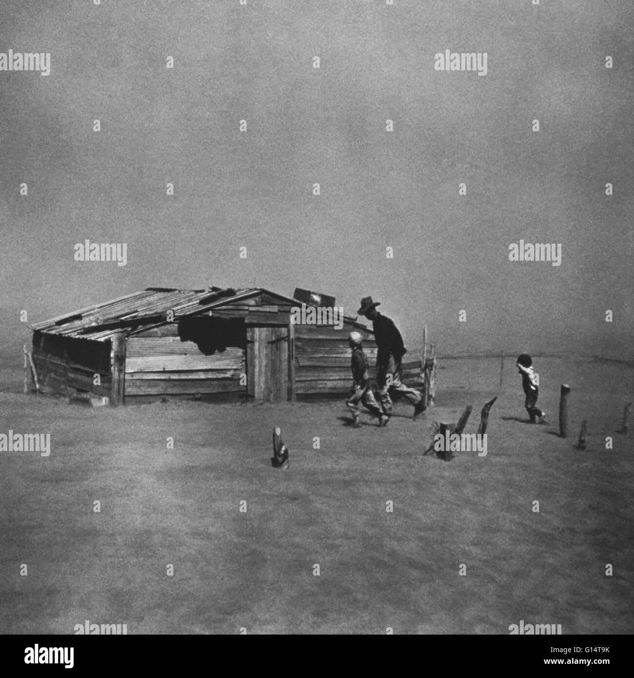 Dust Storm. Cimarron County, Oklahoma Stock Photo - Alamy