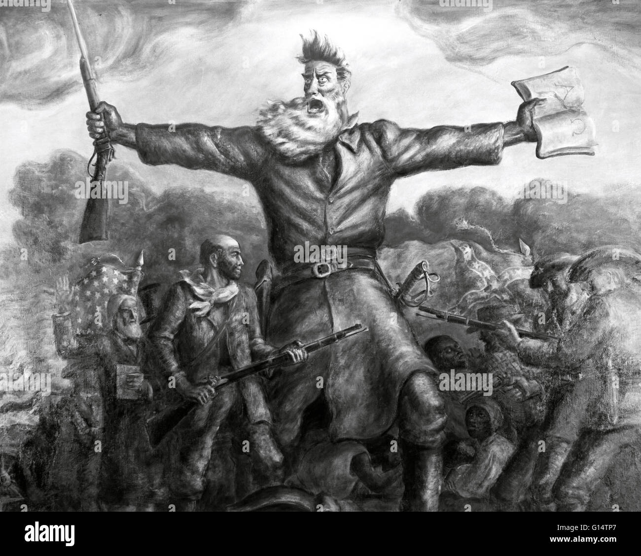 The tragic prelude john brown hi-res stock photography and images - Alamy