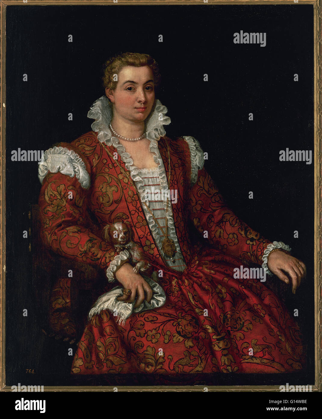 Paolo Veronese (1528-1588). Italian painter. Portrait of Livia Colonna ...