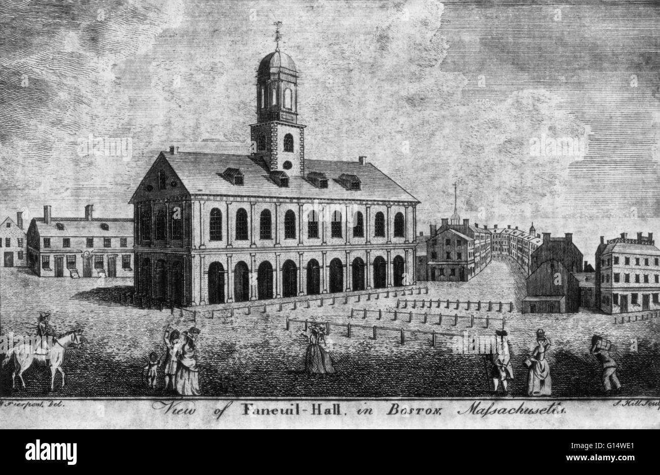 Independence hall engraving hi-res stock photography and images - Alamy