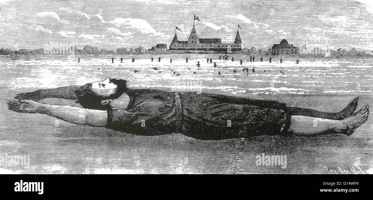 Floating on your back is a great way to get more comfortable in the ...