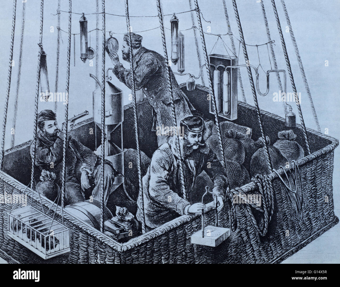 On April 15, 1875, pilot Théodore Sivel, engineer Joseph Crocé-Spinelli ...