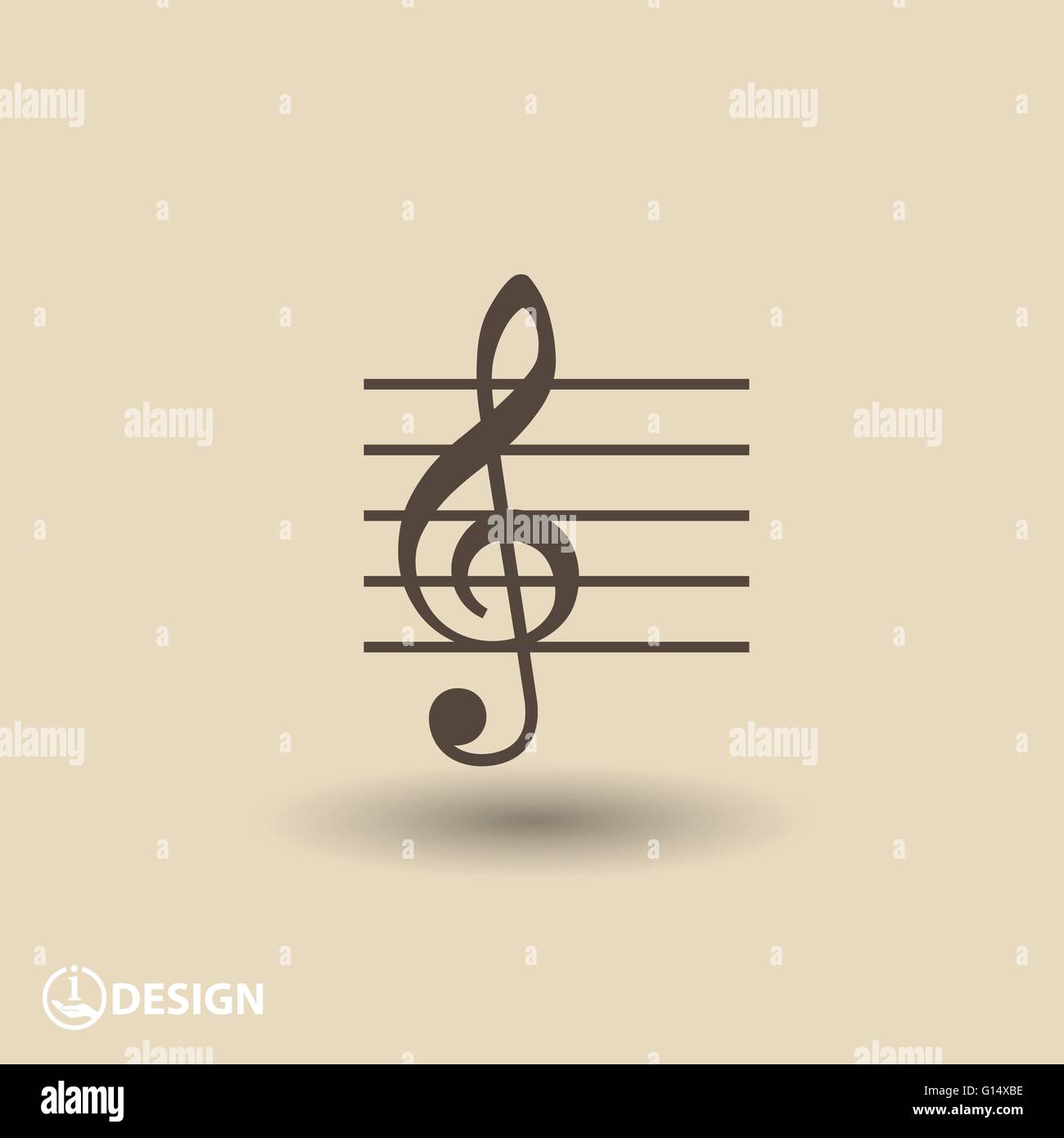 music key icon Stock Vector Image & Art - Alamy