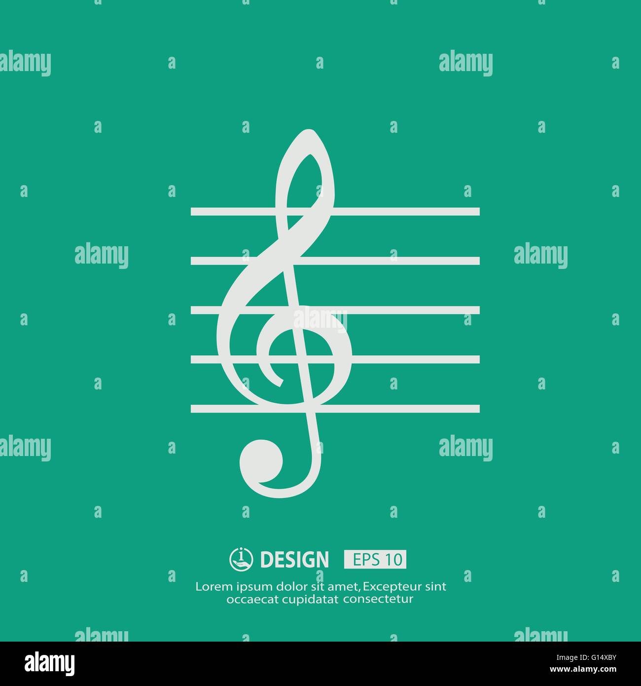 music key icon Stock Vector Image & Art - Alamy