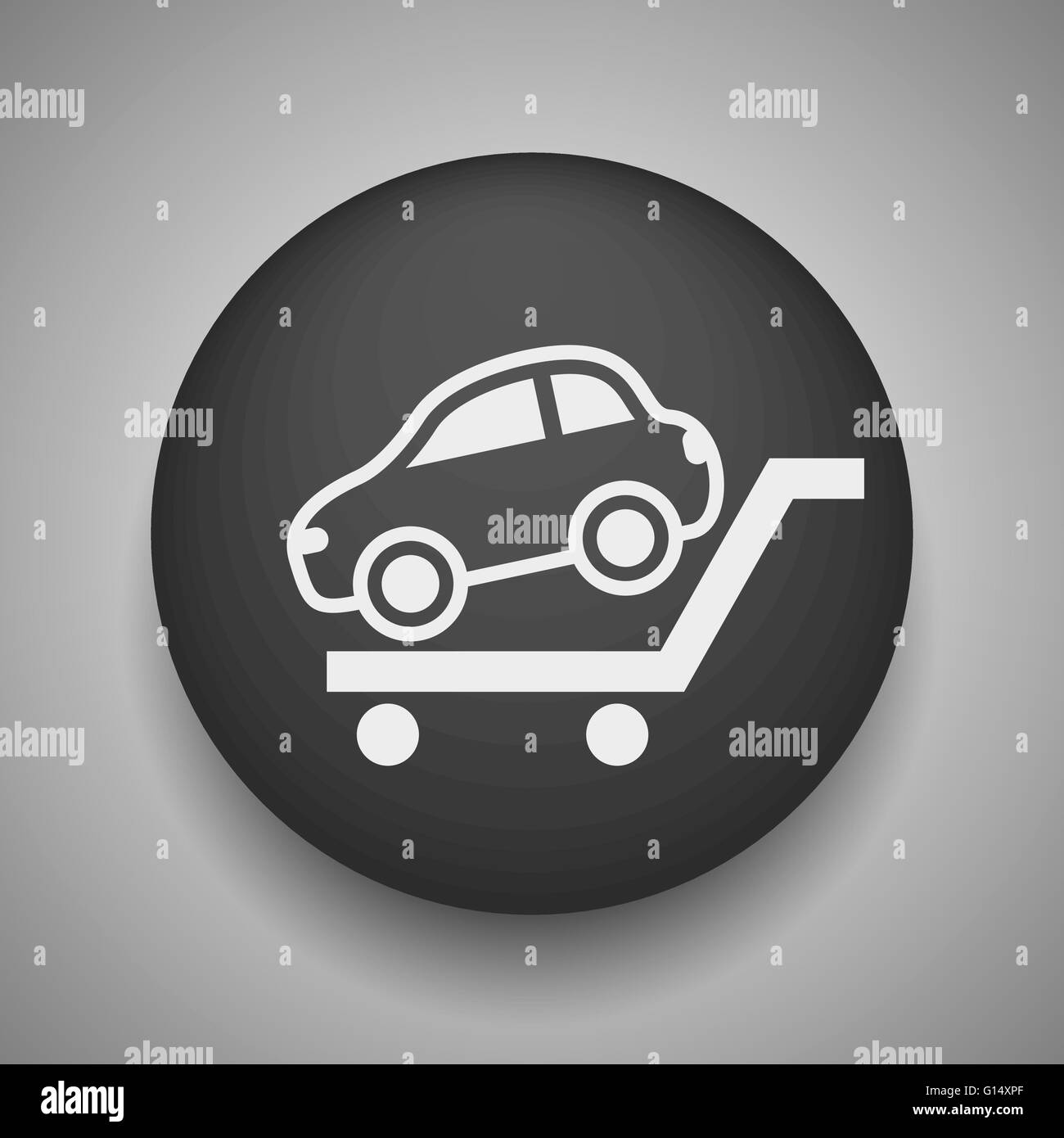 car in hand icon Stock Vector Image & Art - Alamy