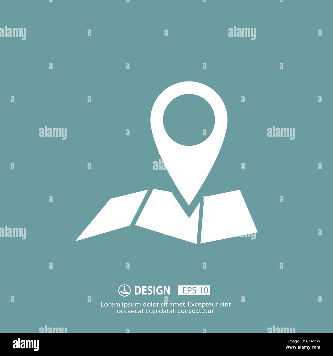 Map icon icon Stock Vector Image & Art - Alamy