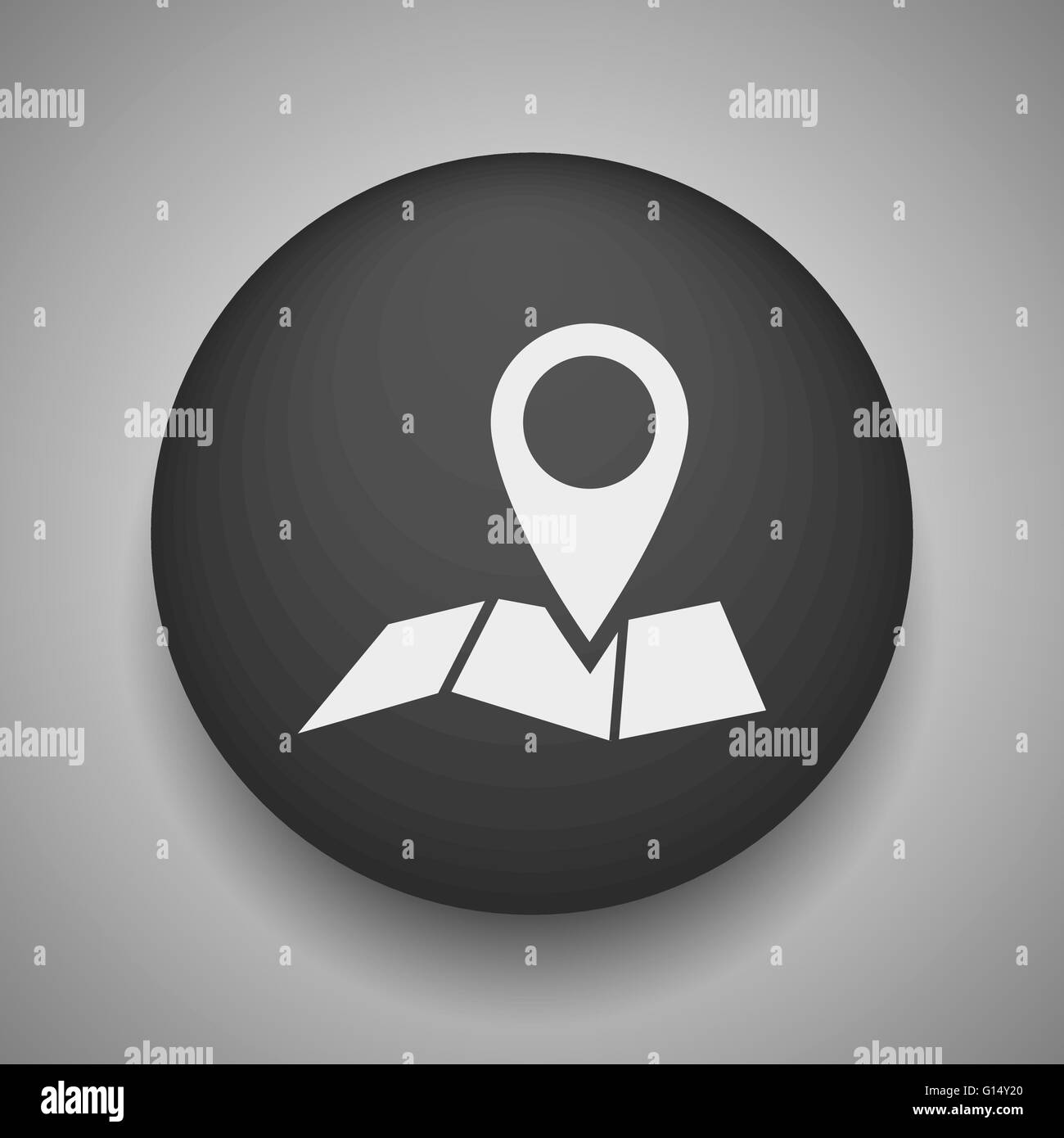 Map icon icon Stock Vector Image & Art - Alamy