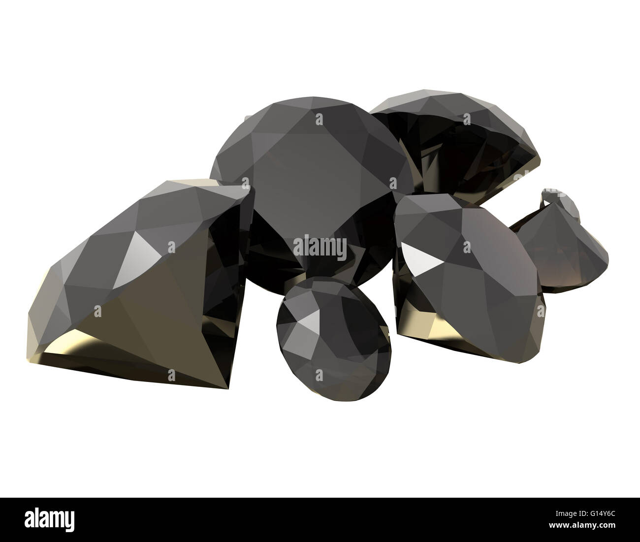 Black gemstones hi-res stock photography and images - Alamy