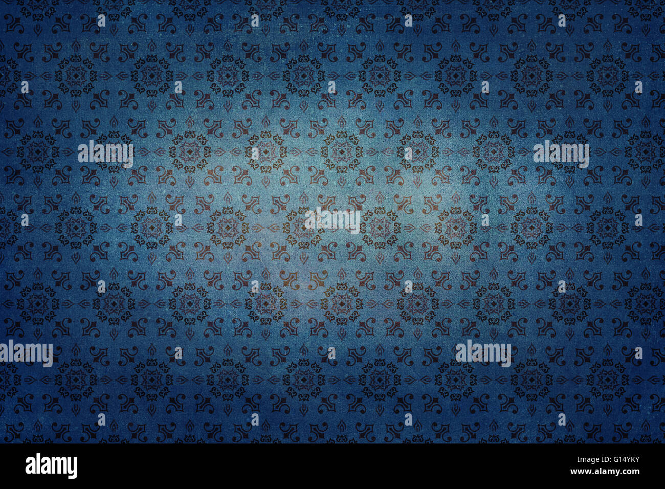 Old classical renaissance texture. Colors blue and brown Stock Photo ...