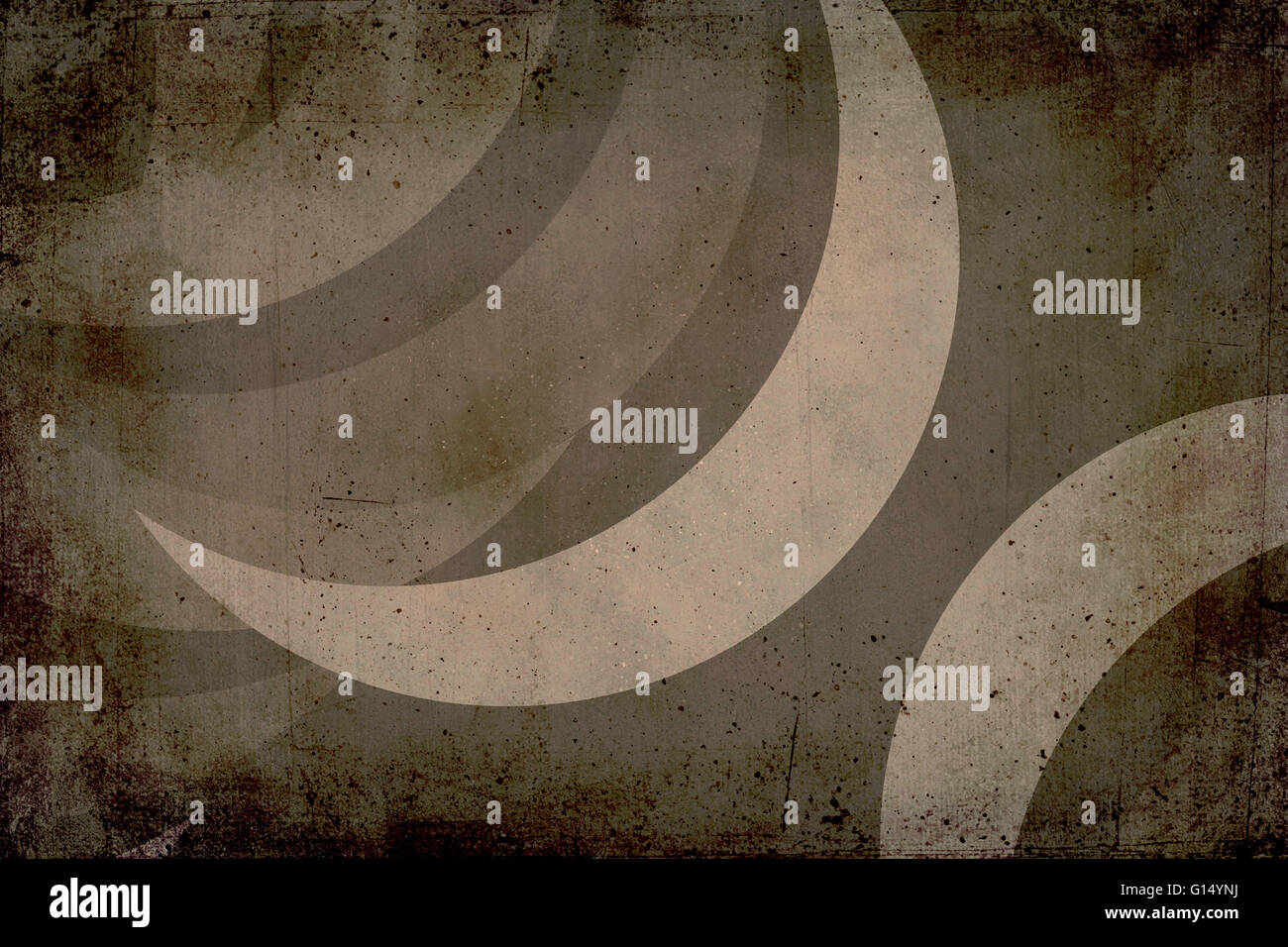 Grunge texture with crescent moon to use as background. Colors gray ...
