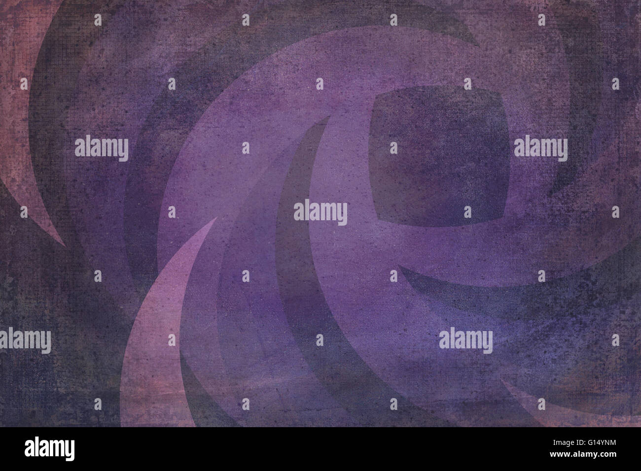 Grunge texture with crescent moon to use as background. Colors violet ...