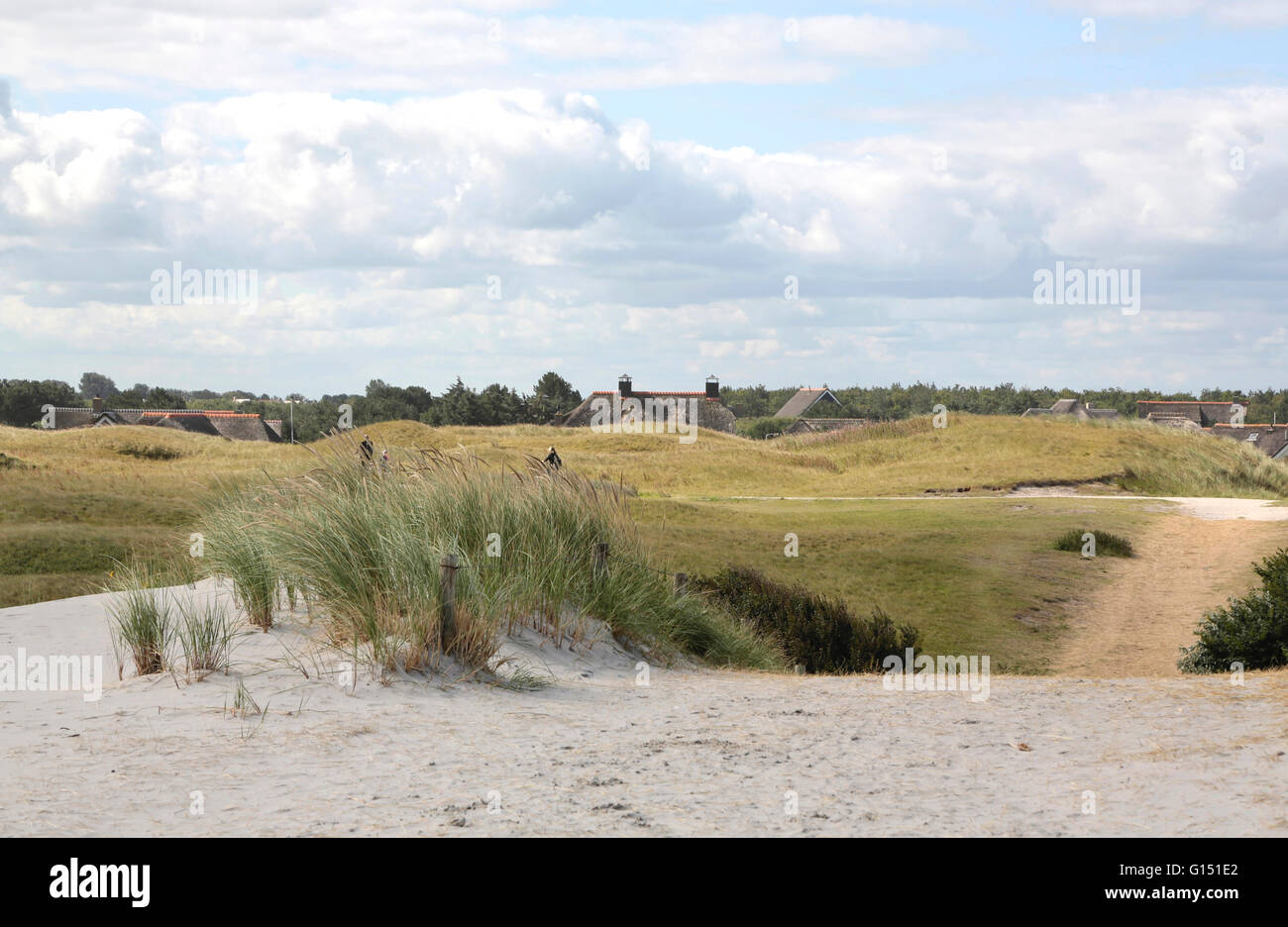 Dutch Wadden island Ameland Stock Photo - Alamy
