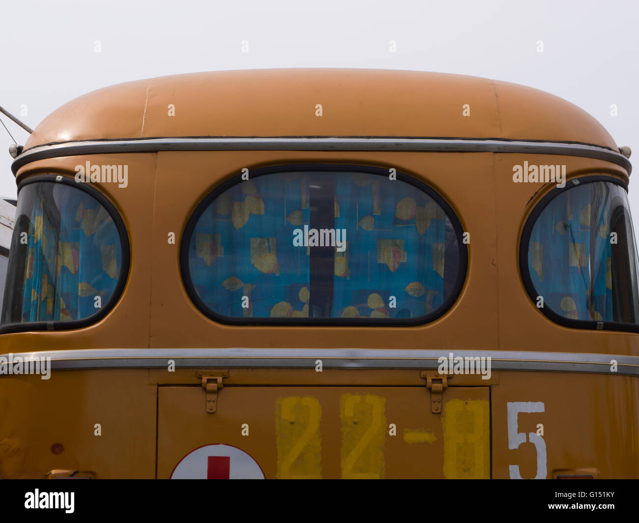 Rear bus window hi-res stock photography and images - Alamy