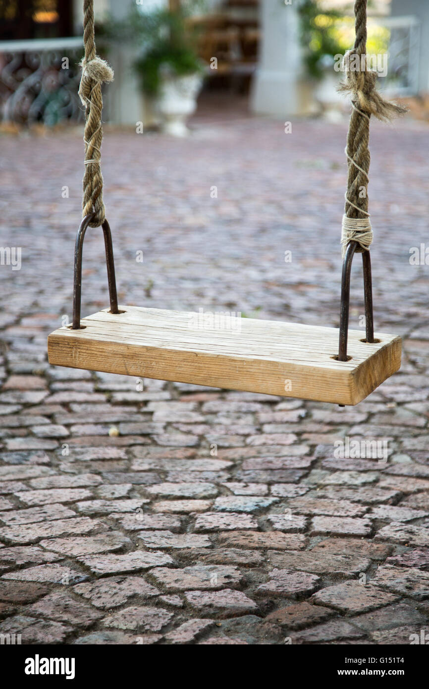 Kids rope swing hi-res stock photography and images - Alamy