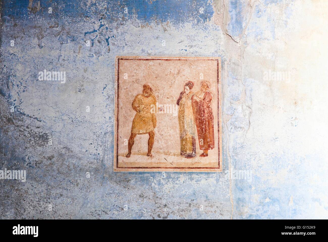 Pompeii mural painting hi-res stock photography and images - Alamy
