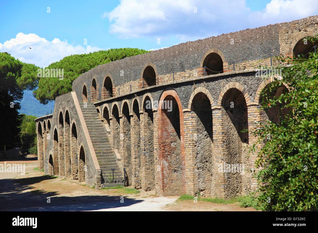 Old Arena Pompeii, Campania, Italy Stock Photo - Alamy