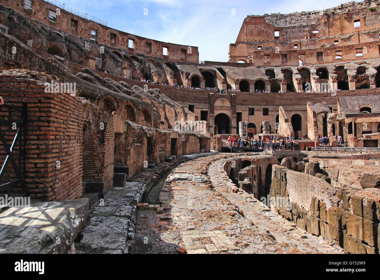 Inside the Colosseum, Rome, Lazio, Italy Stock Photo - Alamy