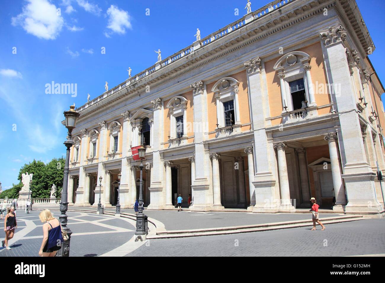 Capitol Square, Rome, Lazio, Italy Stock Photo - Alamy