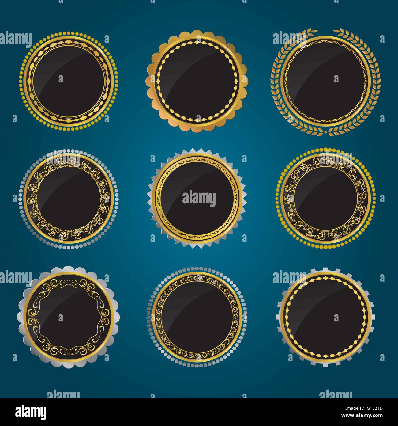 Medallion stamp hi-res stock photography and images - Alamy