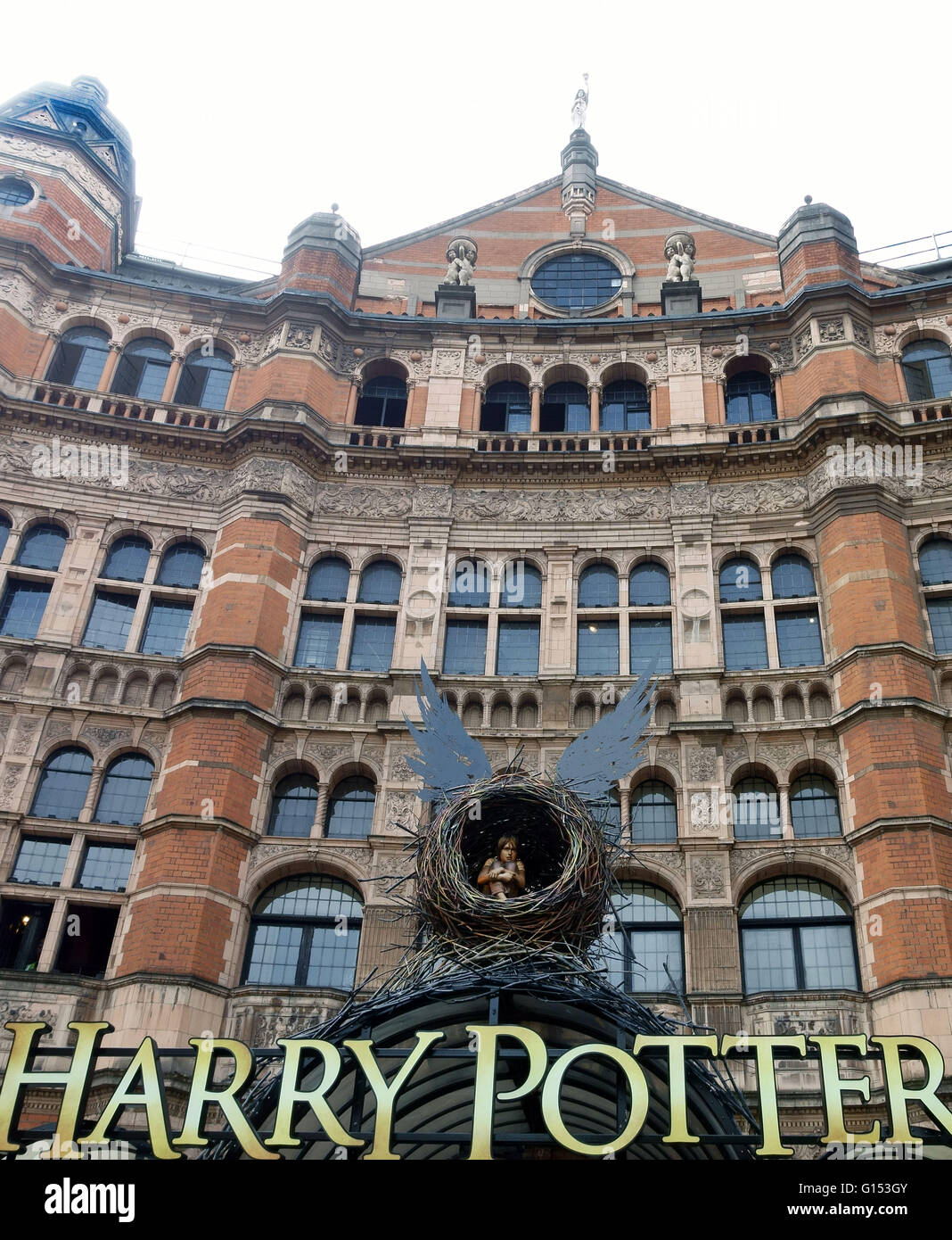 Harry Potter and the Cursed Child at Palace Theatre, London Stock Photo ...