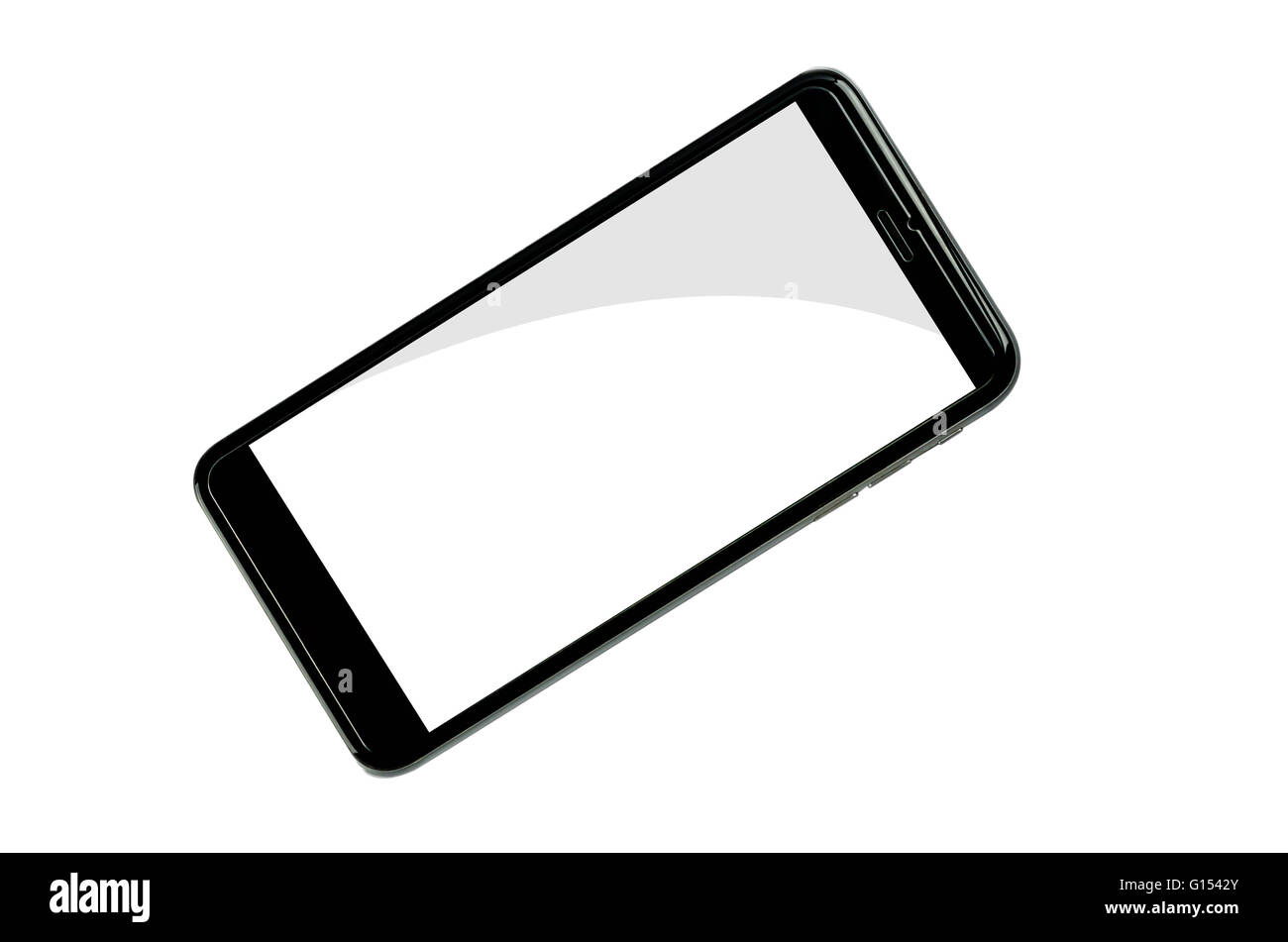 Mockup image mobile smartphone Cut Out Stock Images & Pictures - Alamy