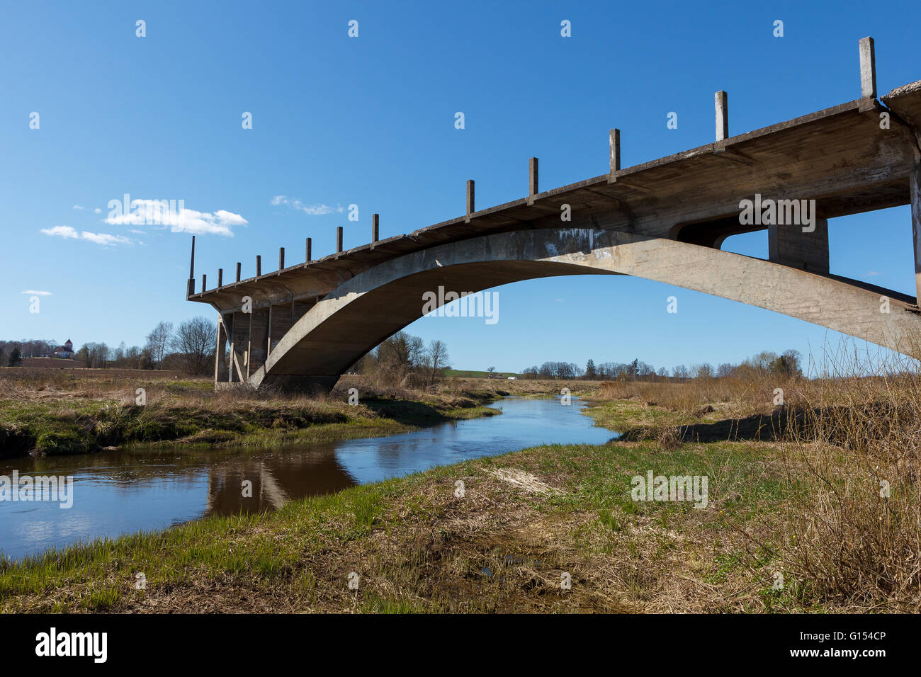 Bridge to nowhere Stock Photo - Alamy