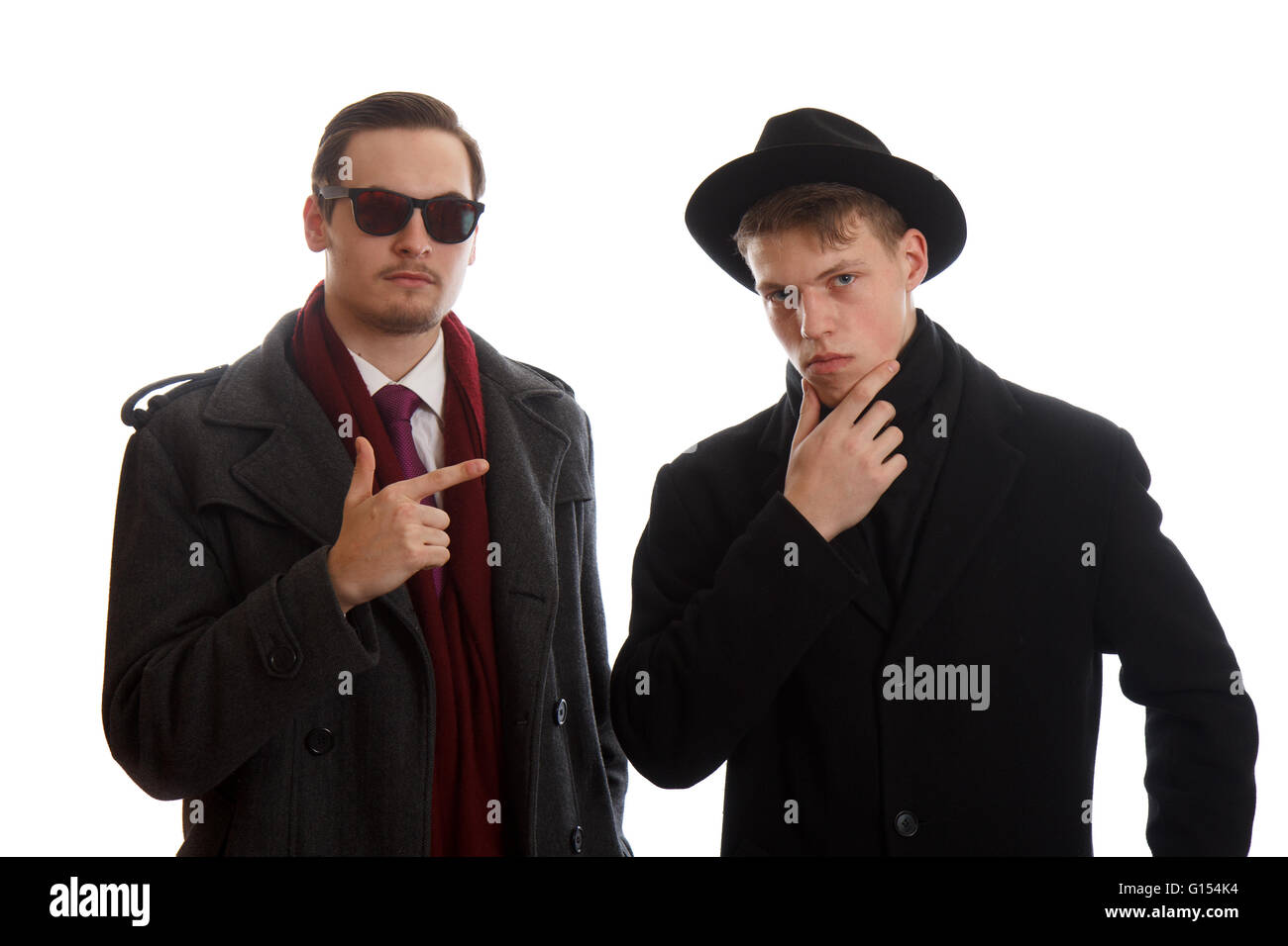 Men in coats hi-res stock photography and images - Alamy