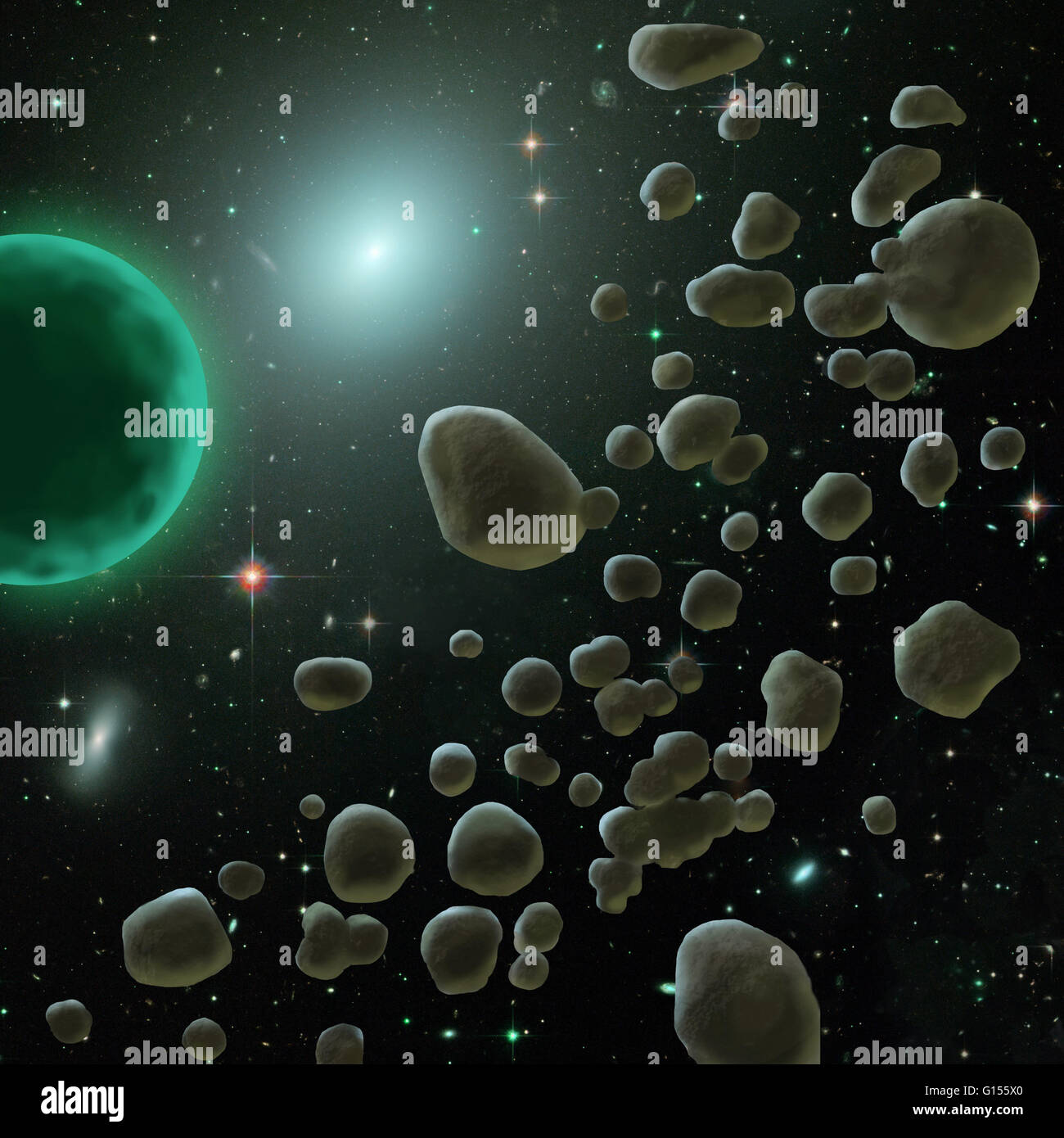 Asteroids hi-res stock photography and images - Alamy