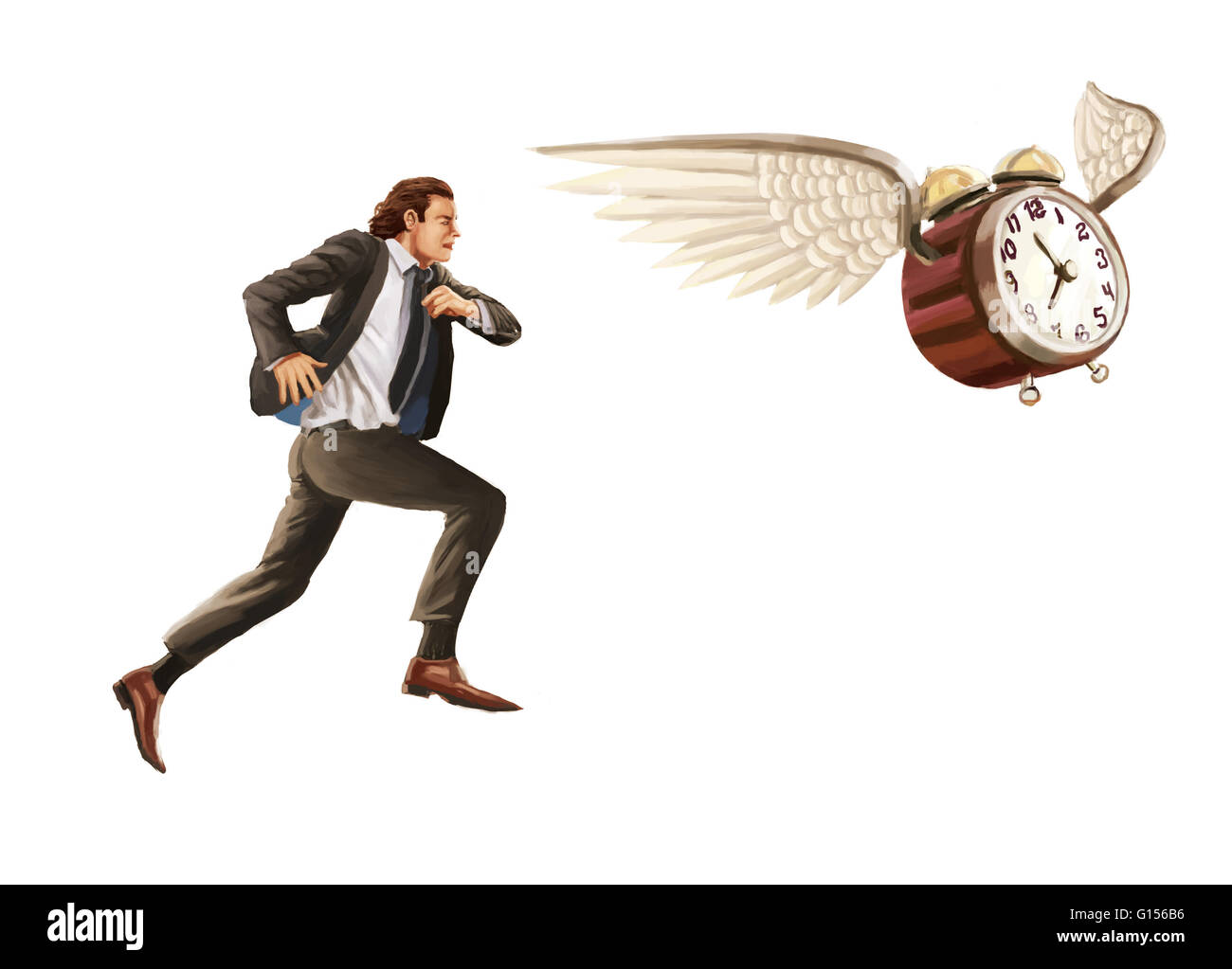 Time flees hi-res stock photography and images - Alamy