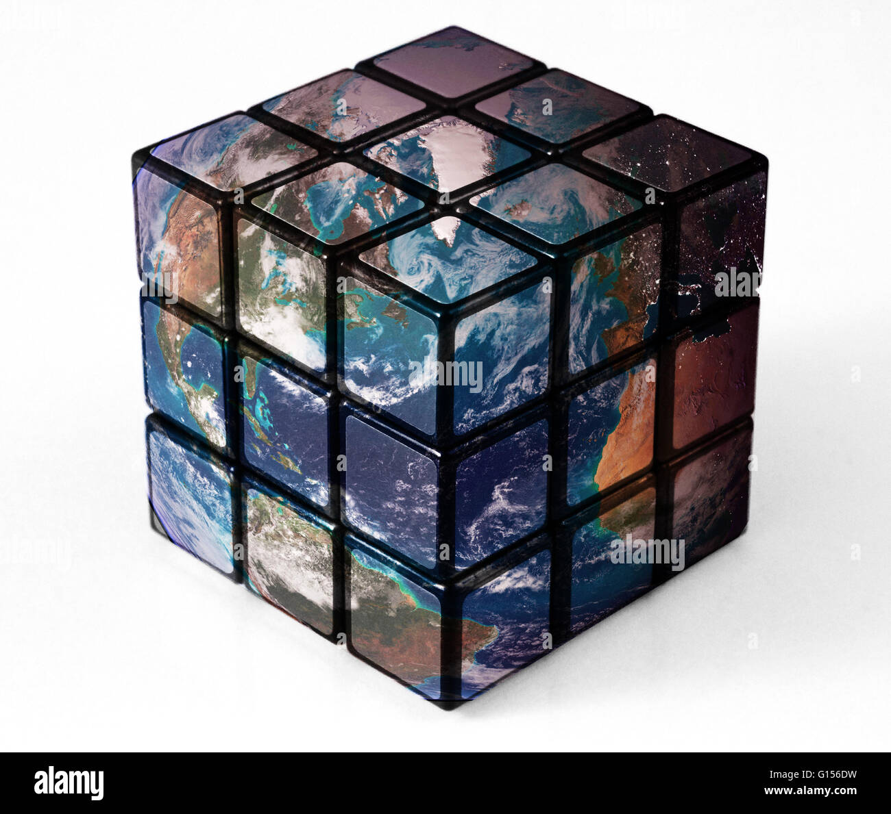 Some cube earth hi-res stock photography and images - Alamy