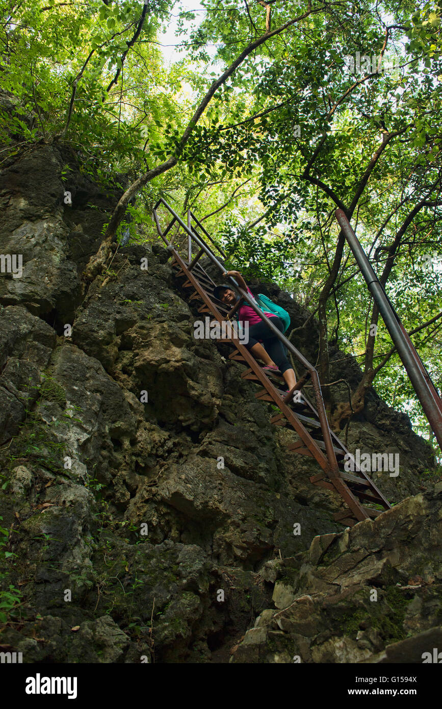 Chinese mountain ladder hi-res stock photography and images - Alamy