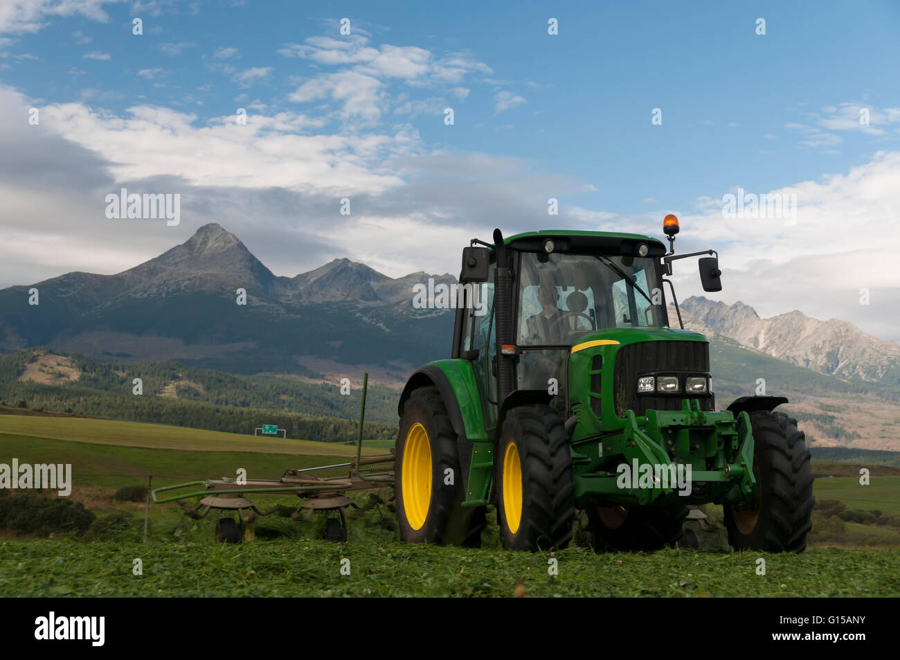 Industrial grass cutting machine hi-res stock photography and images ...