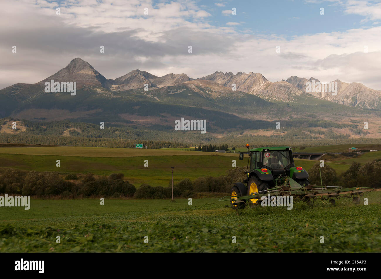 Industrial grass cutting machine hi-res stock photography and images ...