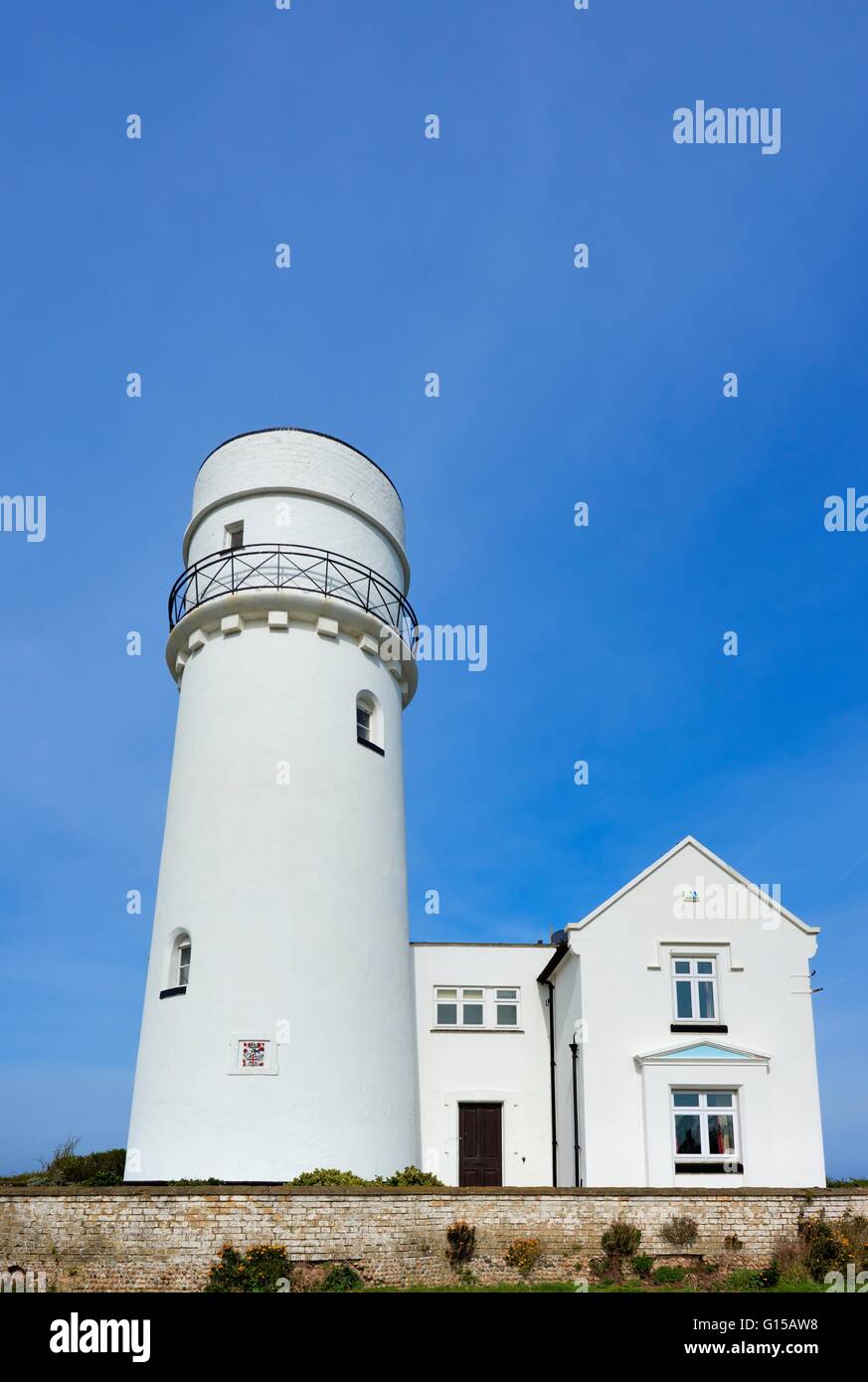 Old Hunstanton Lighthouse the first parabolic reflector which was built ...