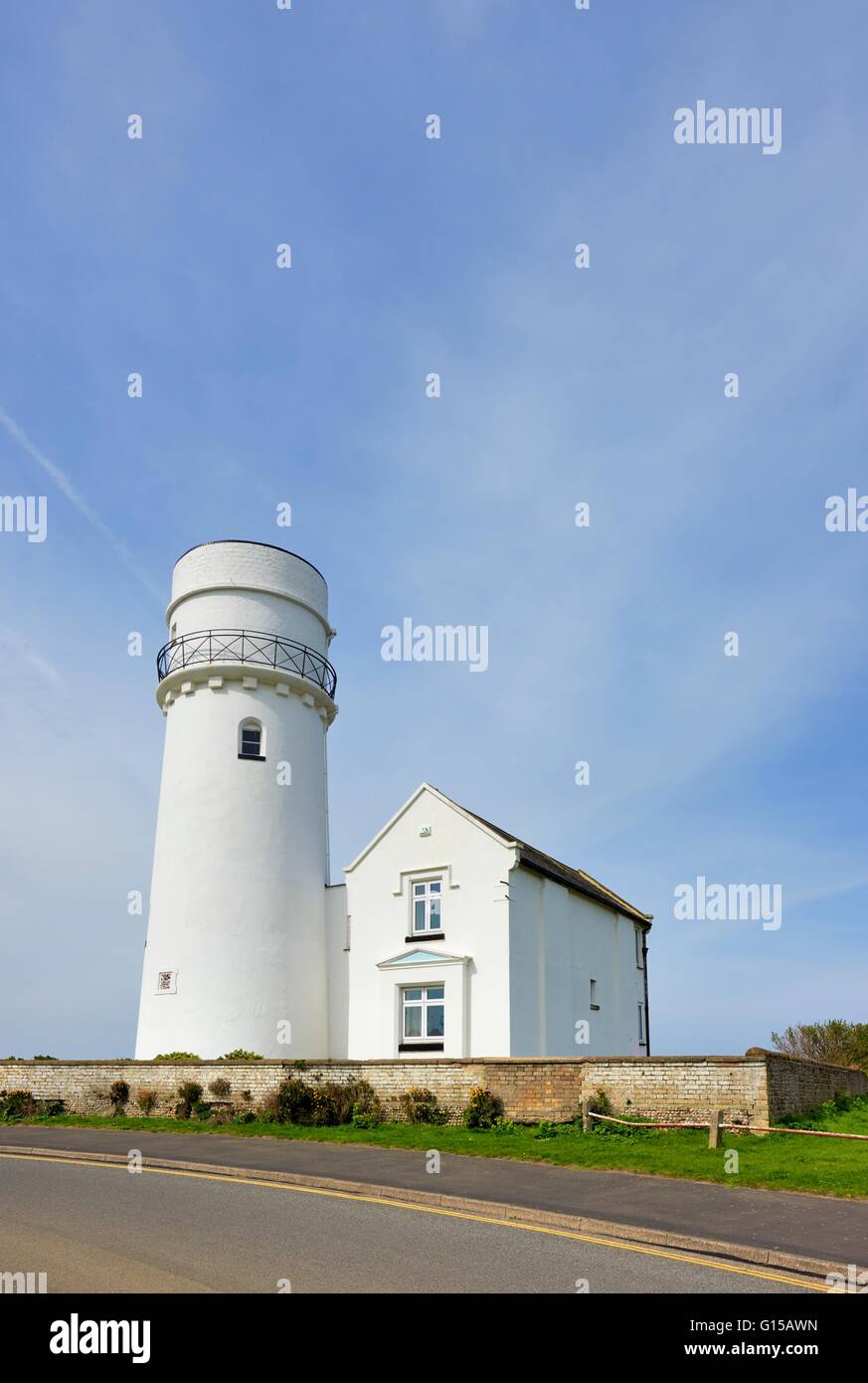 Old Hunstanton Lighthouse the first parabolic reflector which was built ...