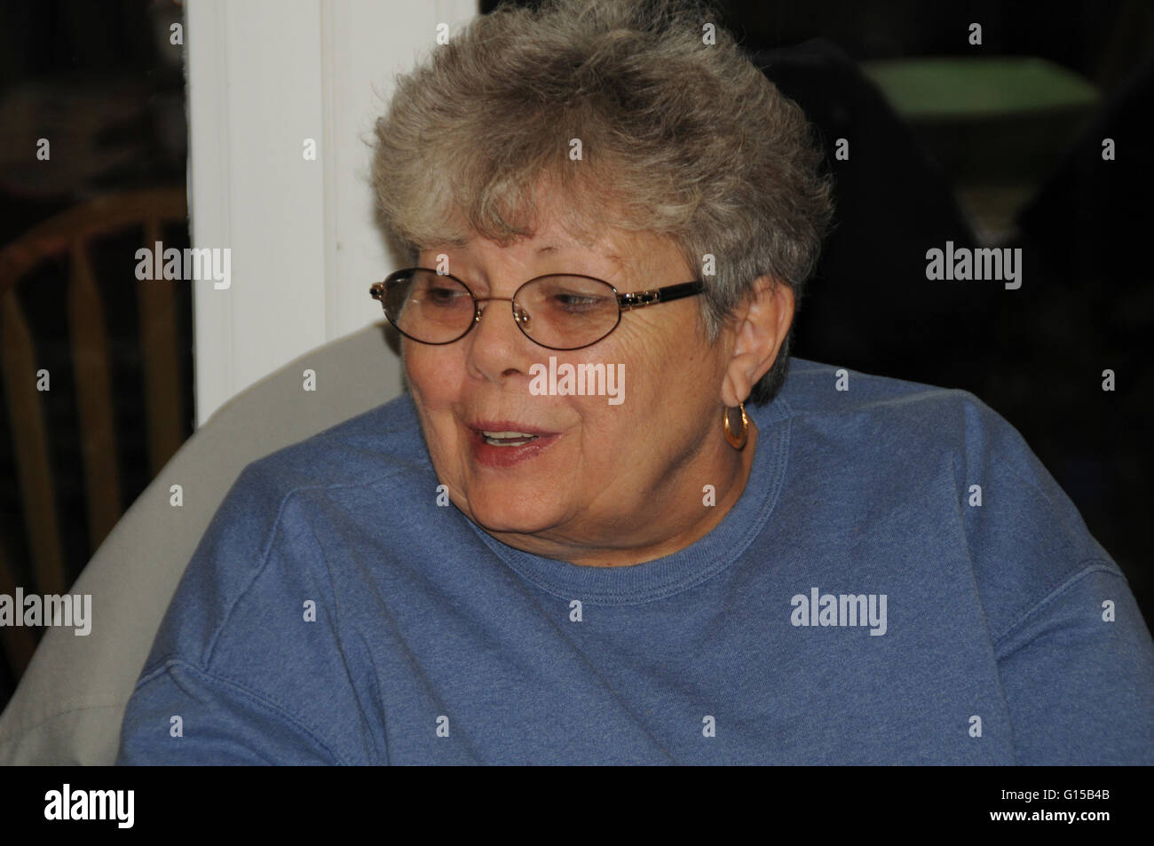 portrait of a senior citizen Stock Photo - Alamy