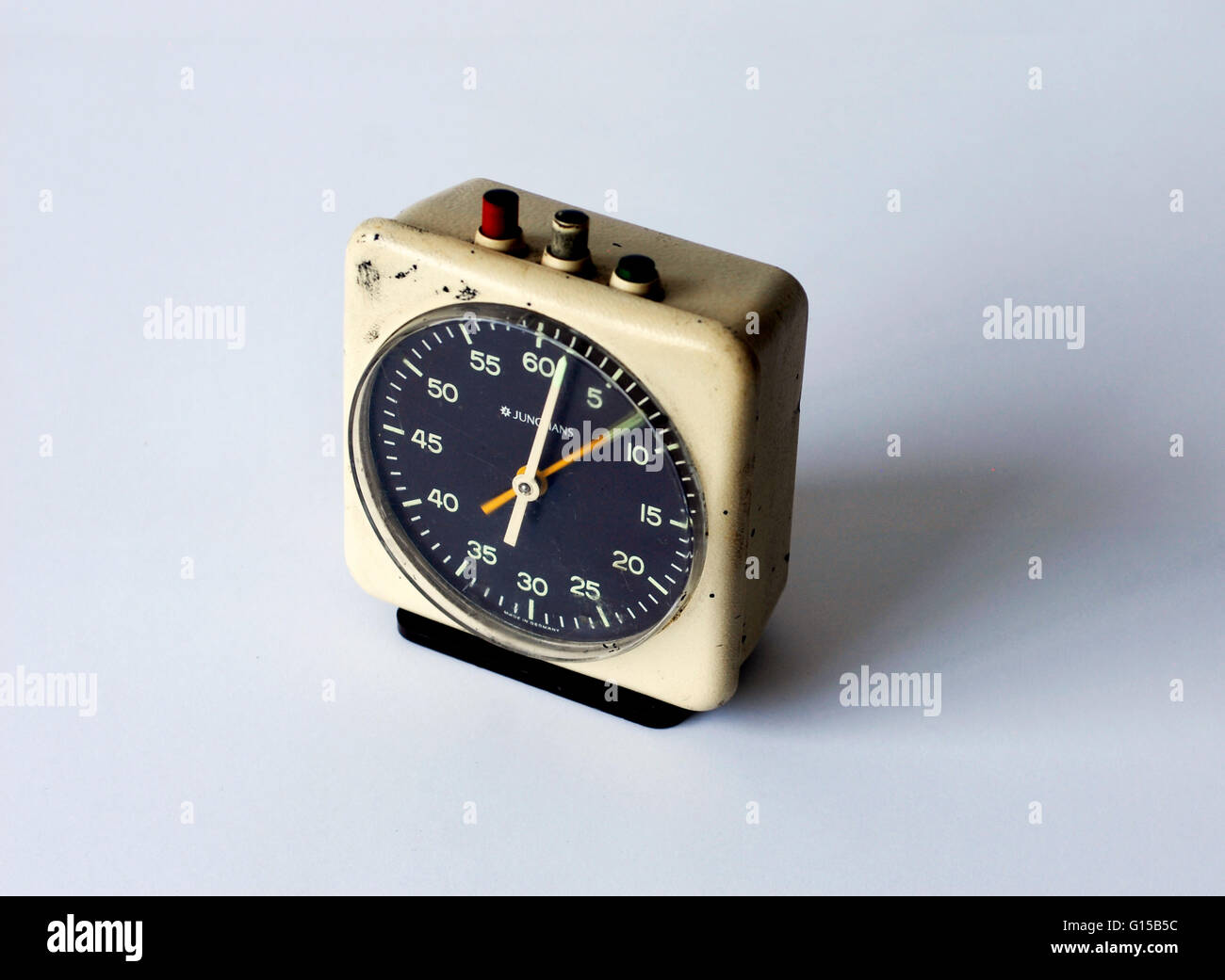 Vintage metal timer, made in Germany Stock Photo - Alamy