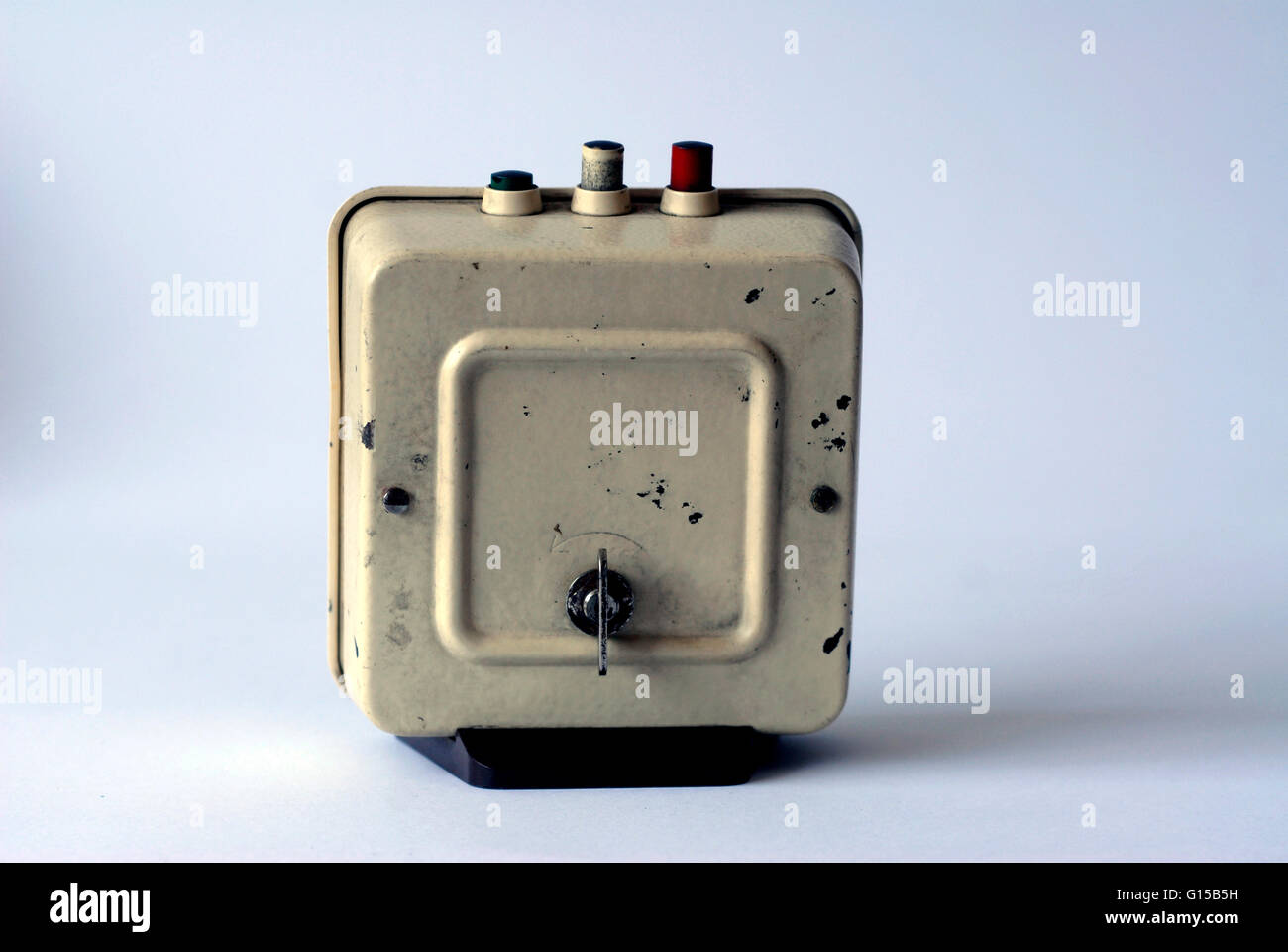 Vintage metal timer, made in Germany Stock Photo - Alamy