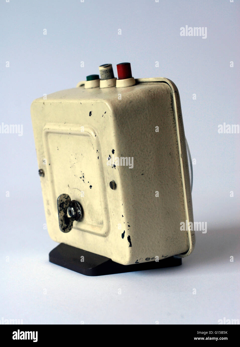 Vintage metal timer, made in Germany Stock Photo - Alamy