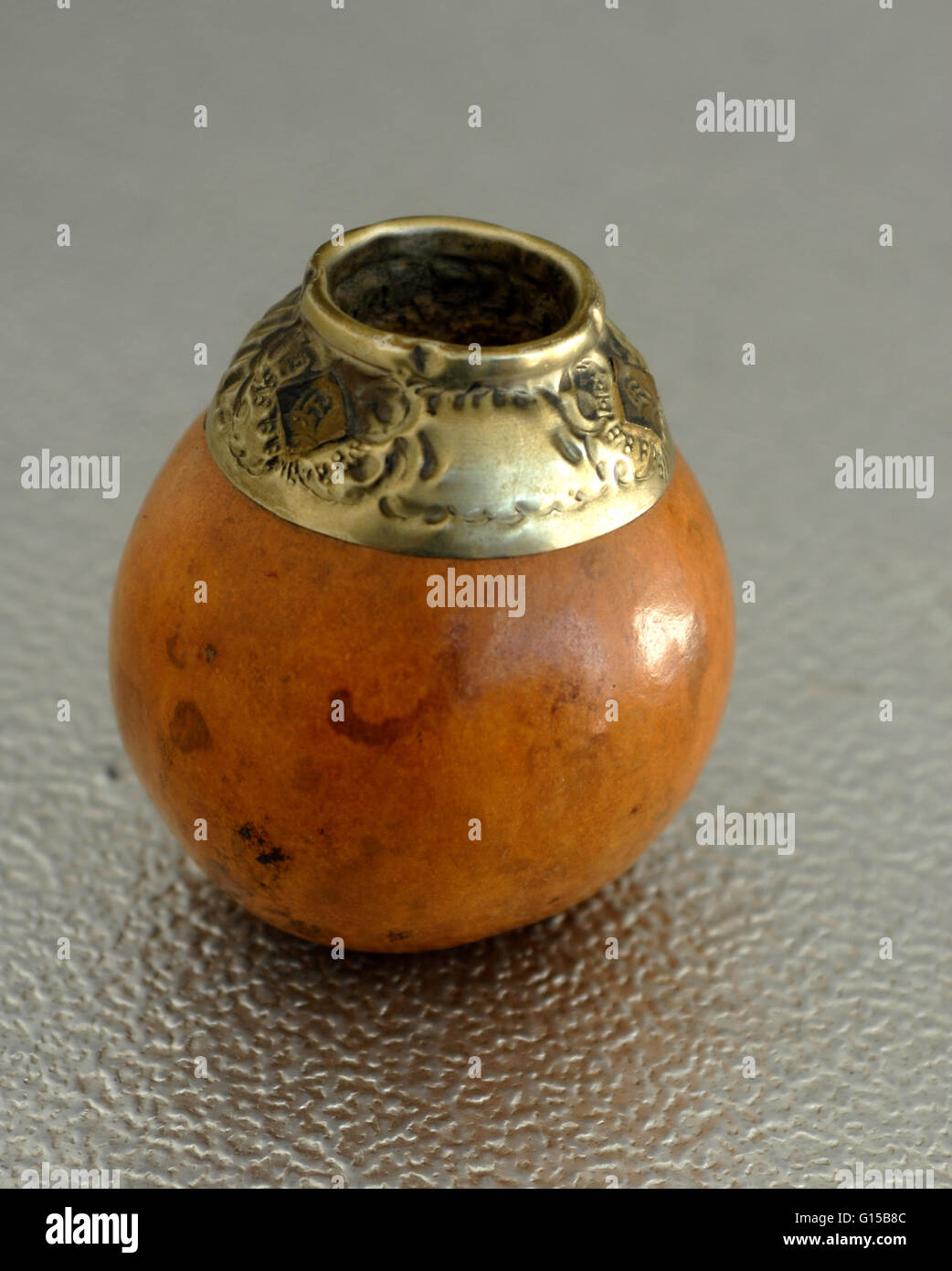 Calebasse, classic cup for mate tea, calabashes, pumpkin, typical ...