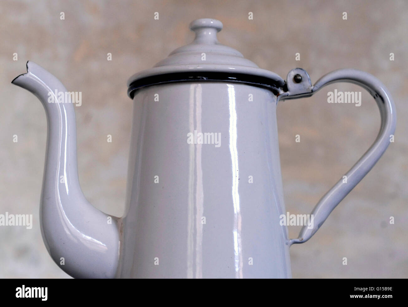 Enamel pitcher hi-res stock photography and images - Alamy