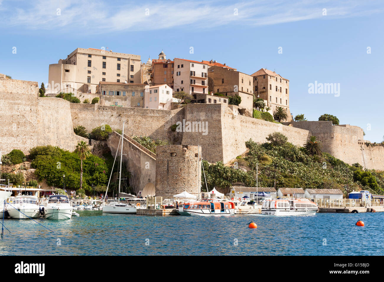 The Citadel, Calvi, Haute-Corse, Corsica, France Stock Photo - Alamy