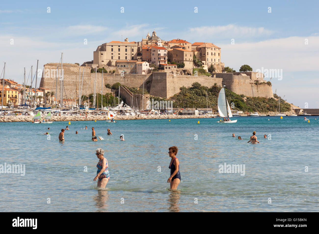 The Citadel, Calvi, Haute-Corse, Corsica, France Stock Photo - Alamy
