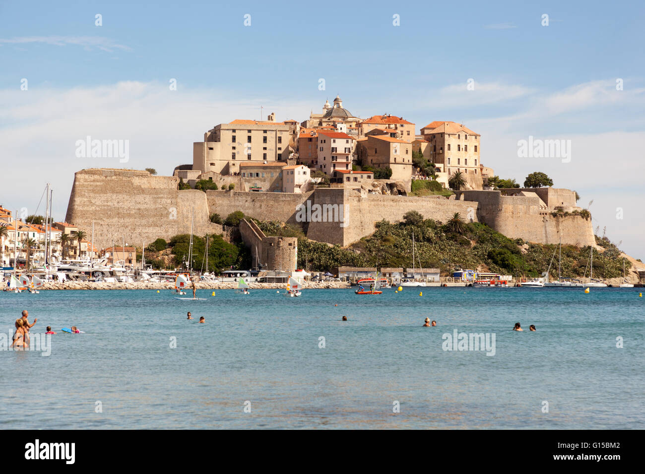 The Citadel, Calvi, Haute-Corse, Corsica, France Stock Photo - Alamy