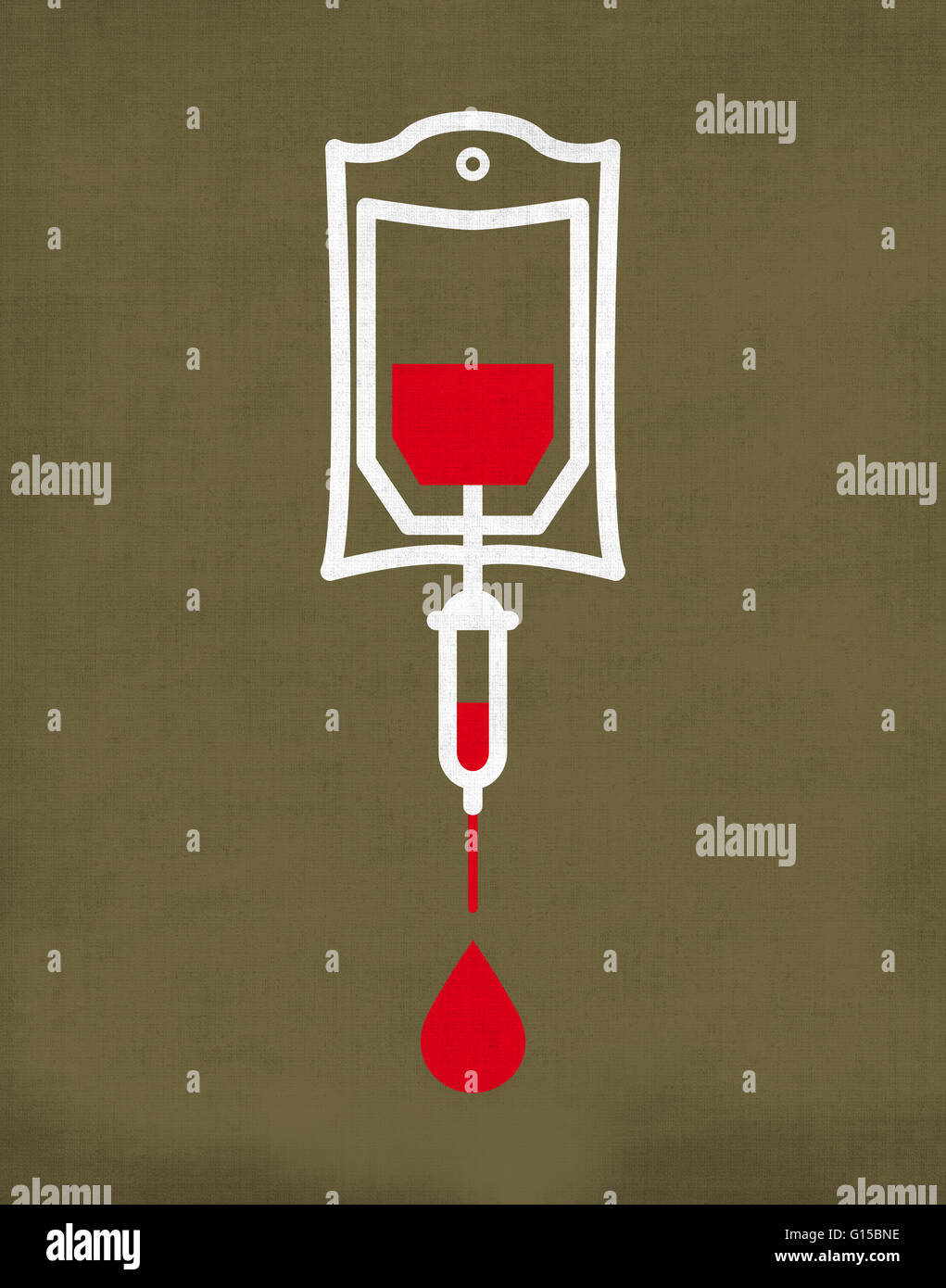 Blood bag on drip stand isolated hi-res stock photography and images ...