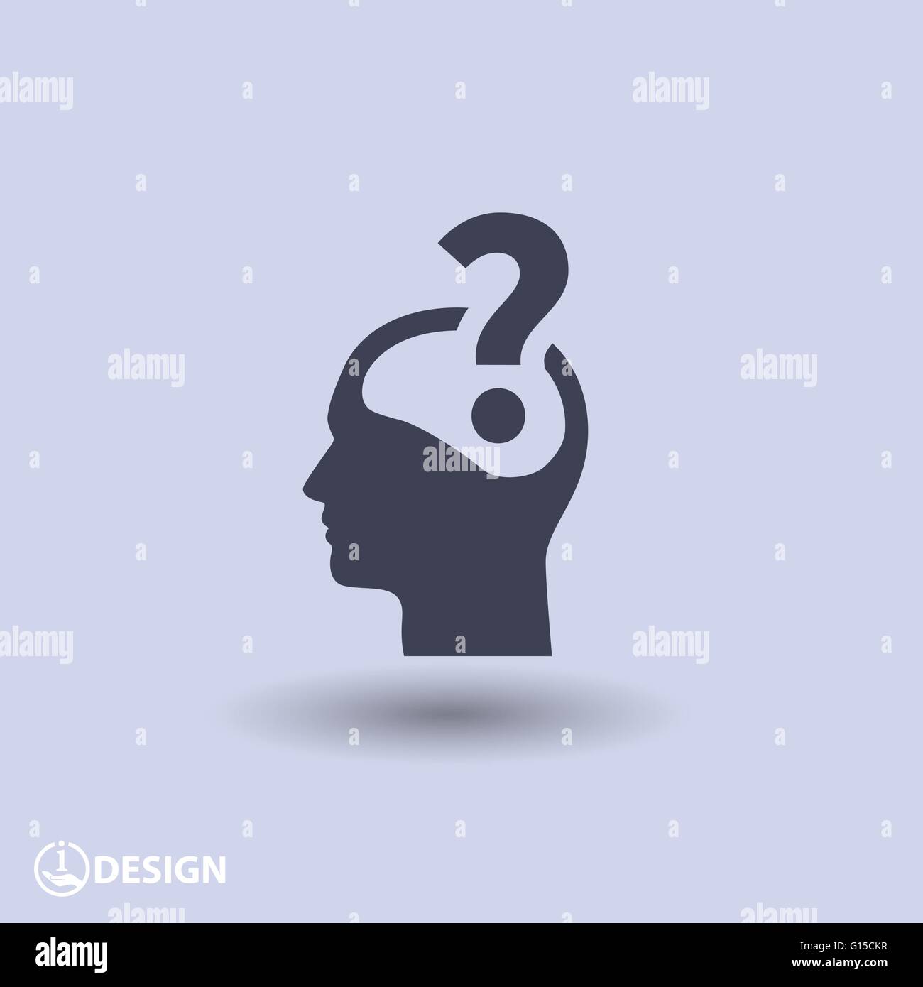 question mark and man icon Stock Vector Image & Art - Alamy