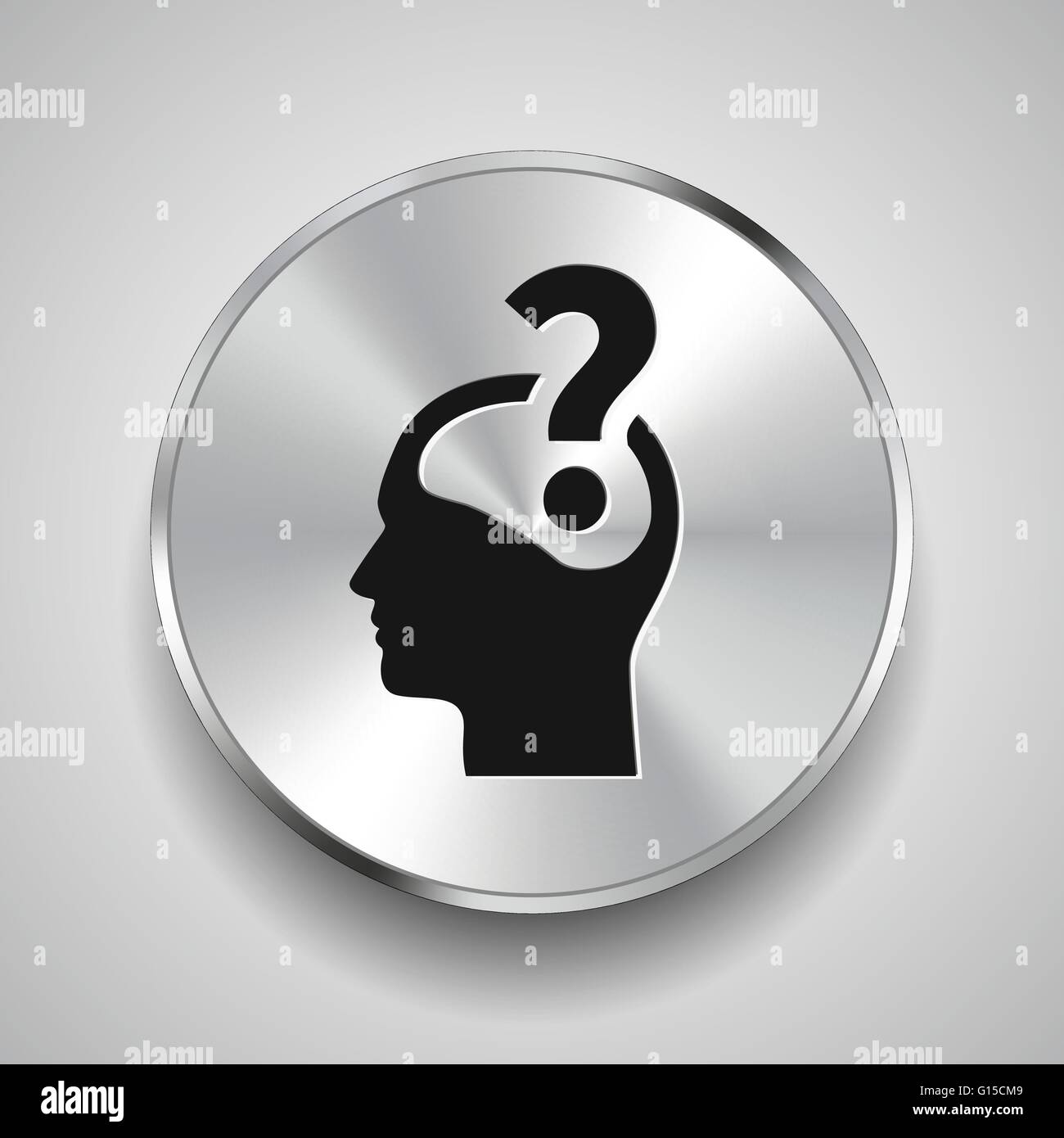 question mark and man icon Stock Vector Image & Art - Alamy