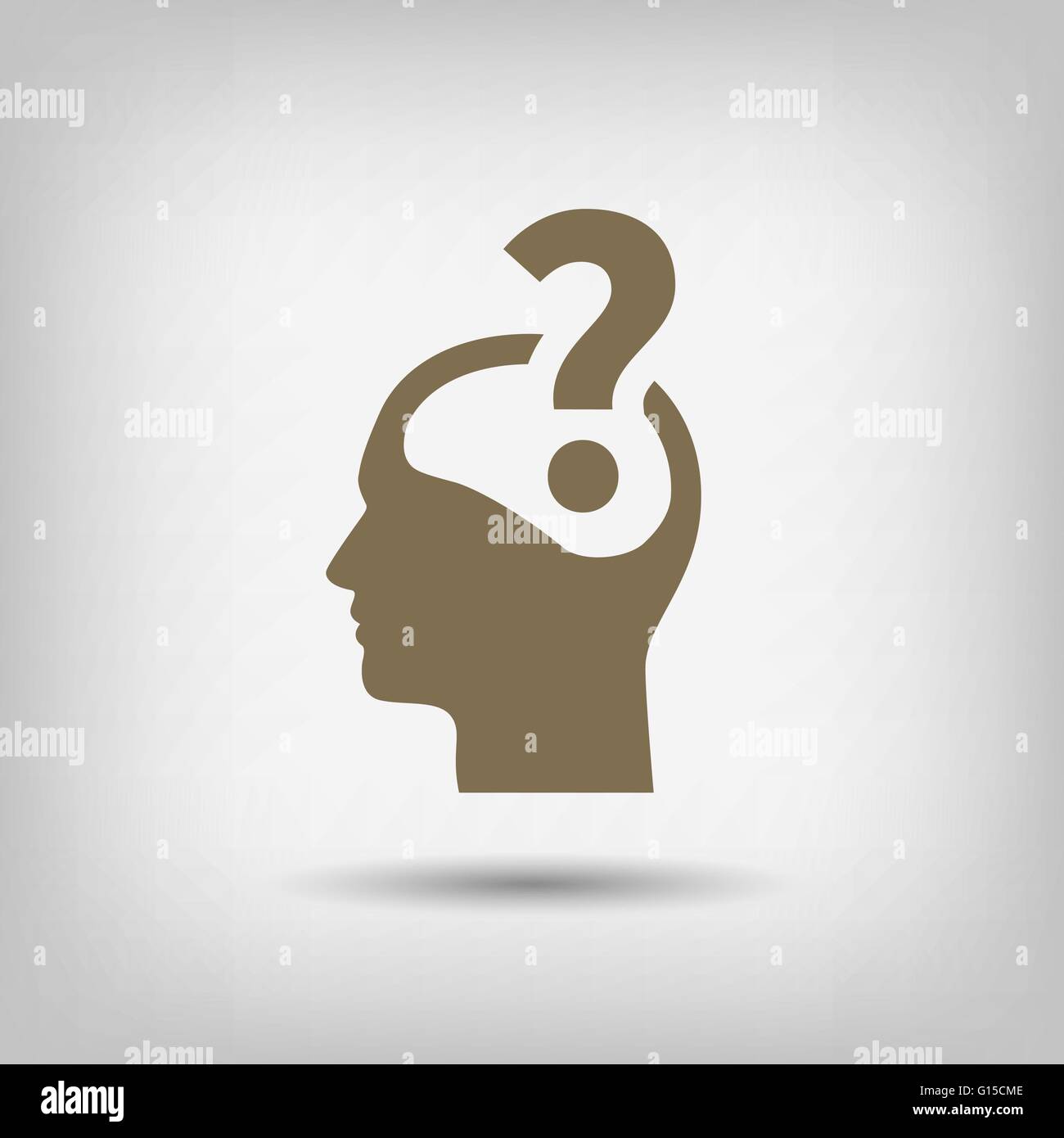 question mark and man icon Stock Vector Image & Art - Alamy