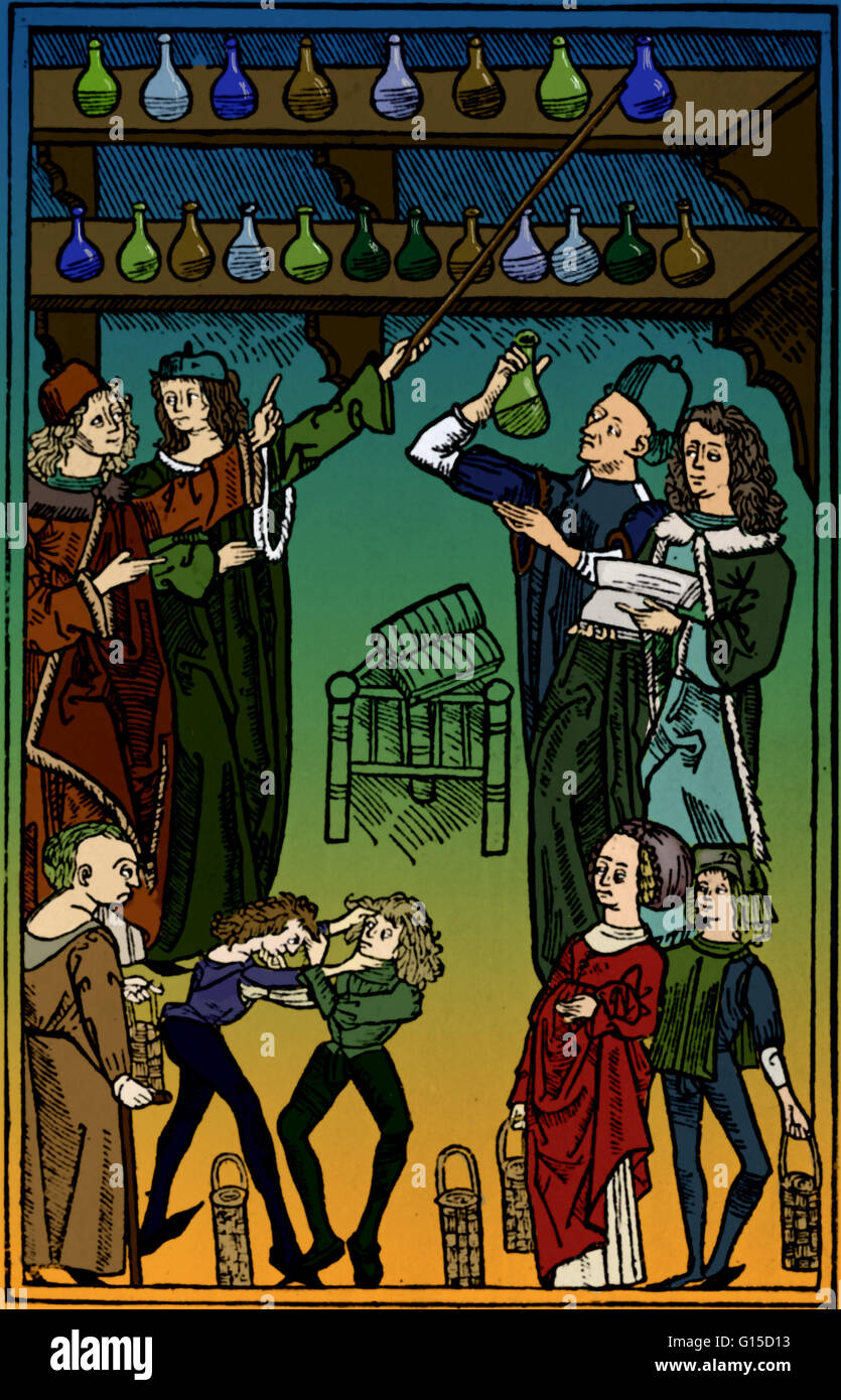 Medieval pharmacy hi-res stock photography and images - Alamy