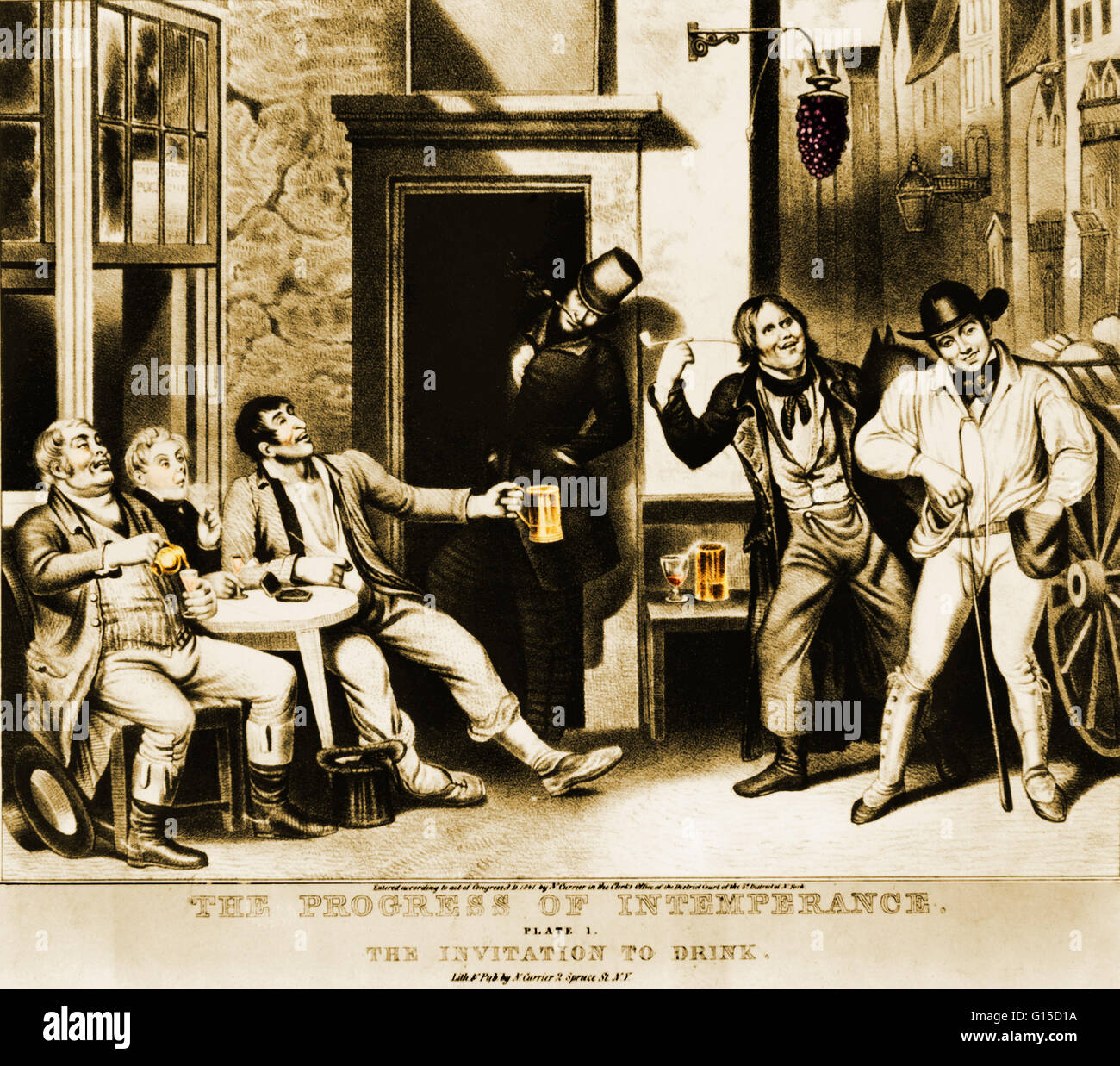 Temperance Movement 1800s High Resolution Stock Photography and Images ...